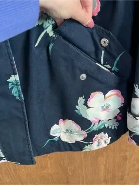 Joules | Jackets & Coats | Joules Coast Print Rain Floral Spring Jacket ...